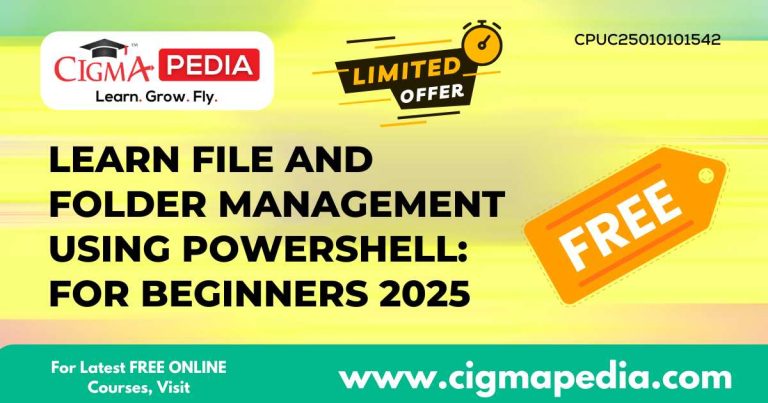 Learn File And Folder Management Using PowerShell: For Beginners 2025 ...