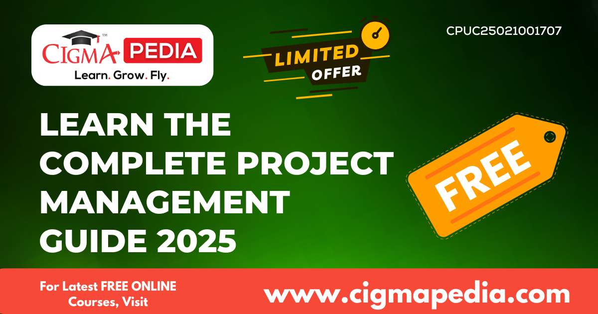 Learn The Complete Project Management Guide 2025 (Free Udemy Course ...