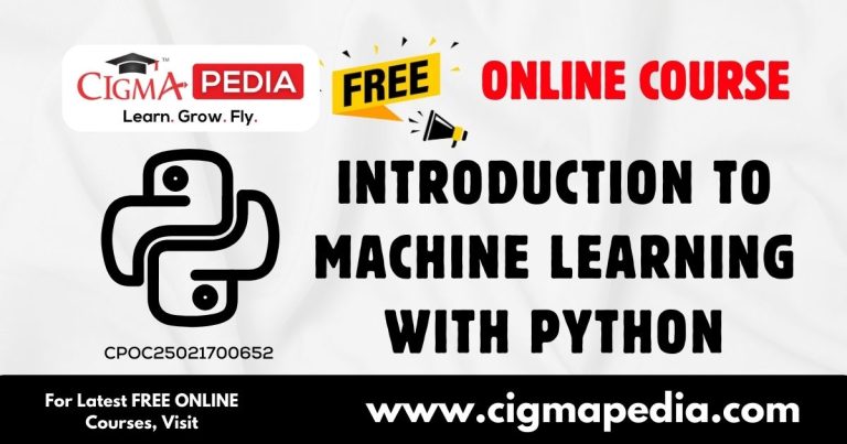 Introduction to Machine Learning with Python (Free Online Course) - CIGMA Pedia