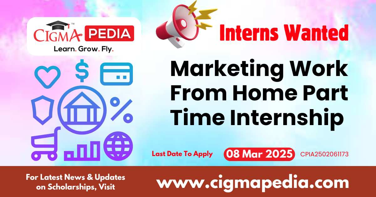 Marketing Work From Home Part Time Internship By Wayspire Ed-Tech ...