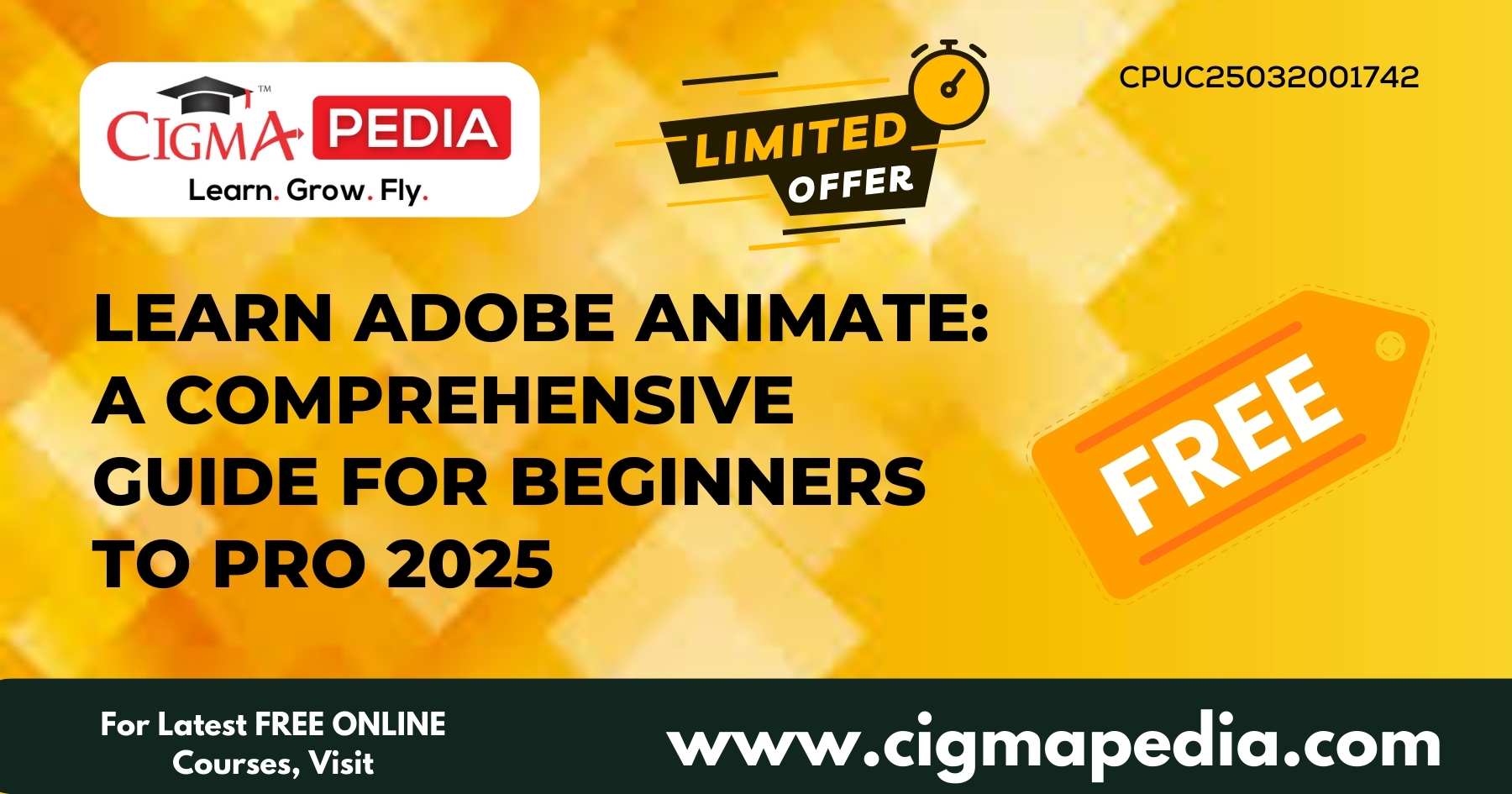 Learn Adobe Animate: A Comprehensive Guide for Beginners to Pro 2025 (Free Udemy Course) - CIGMA ...