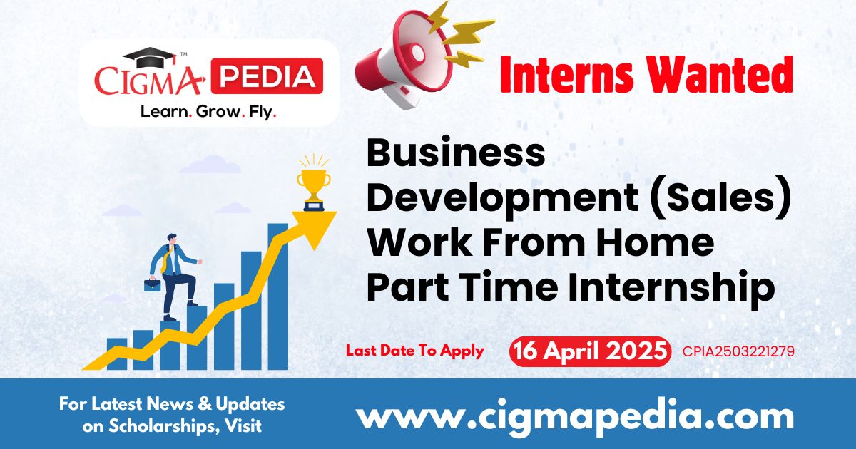 Business Development (Sales) Work From Home Internship by Pawzz : How to Apply for Internship ...