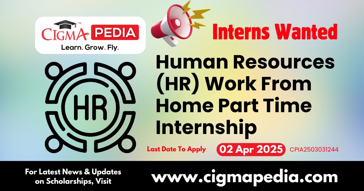 Human Resources (HR) Work From Home Part Time Internship by Buddha Education Association ...