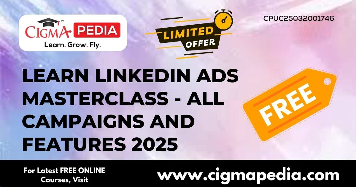 Free Udemy Courses - CIGMA Pedia