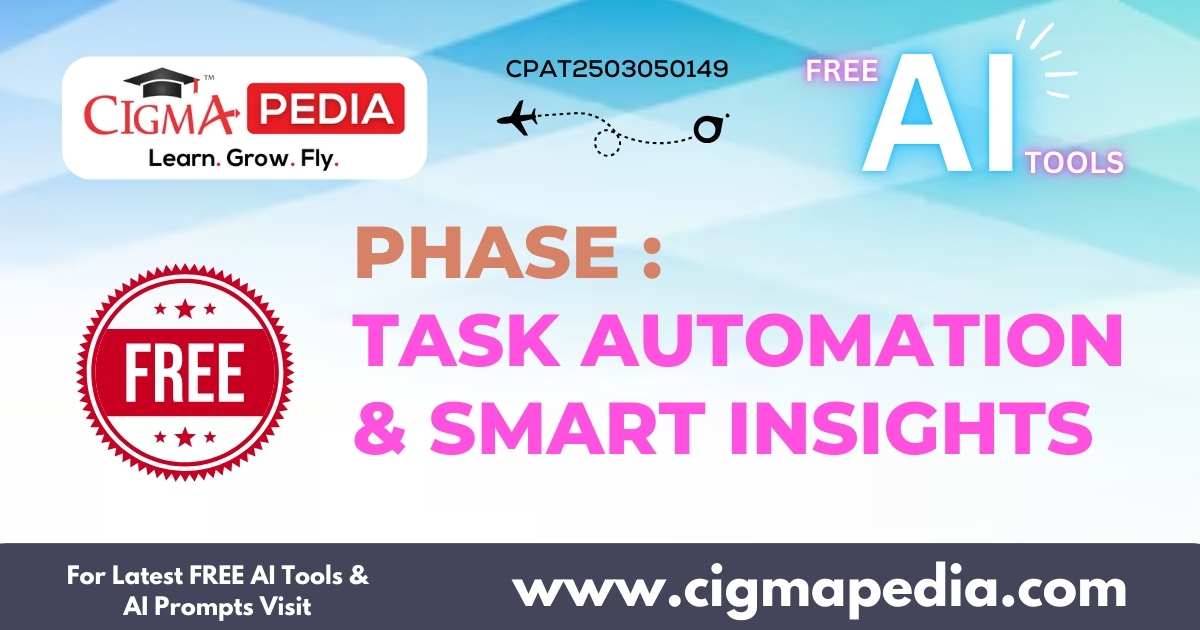 Phase: Revolutionizing Productivity with AI - CIGMA Pedia