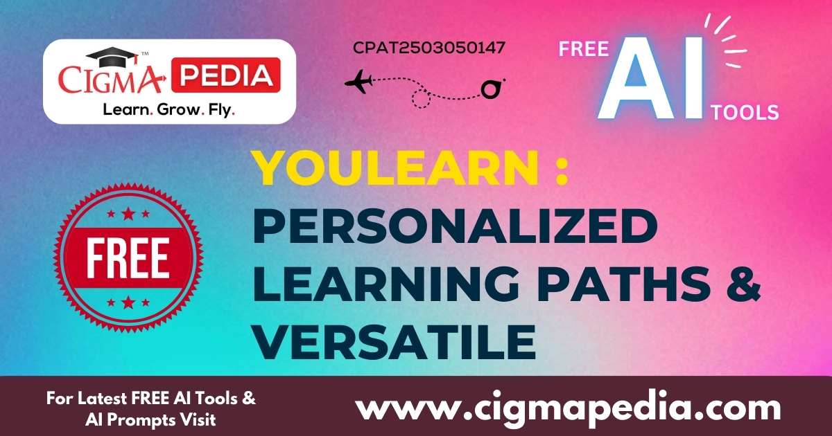 Youlearn: The AI Powered Learning Companion - CIGMA Pedia