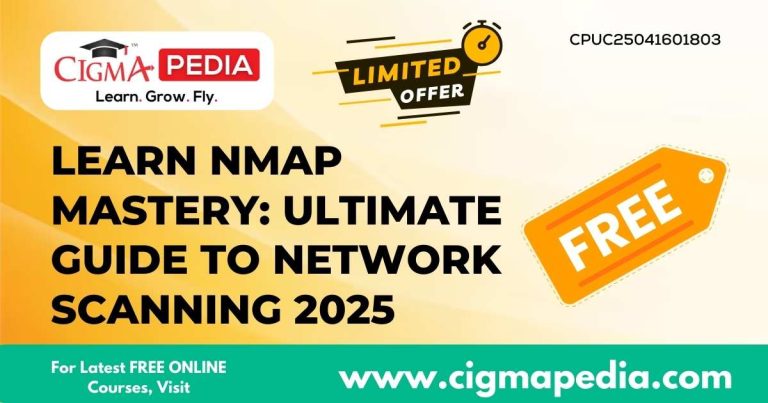 Learn NMAP Mastery: Ultimate Guide to Network Scanning 2025 (Free Udemy ...