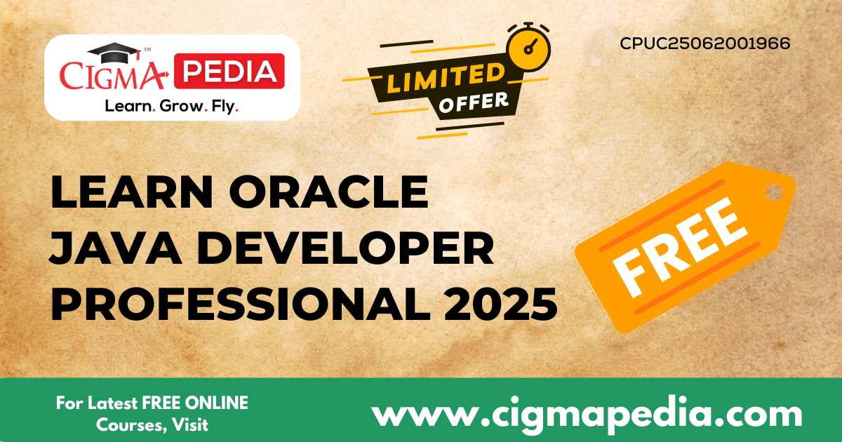 Learn Oracle Java Developer Professional 2025 (Free Udemy Course ...
