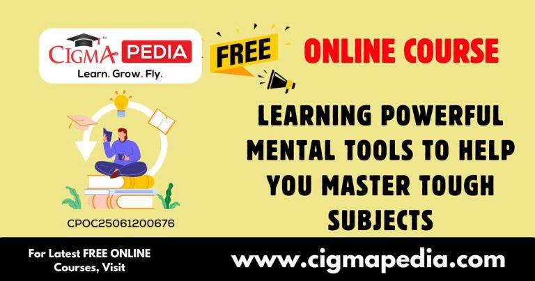 Learning How to Learn: Powerful mental tools to help you master tough ...