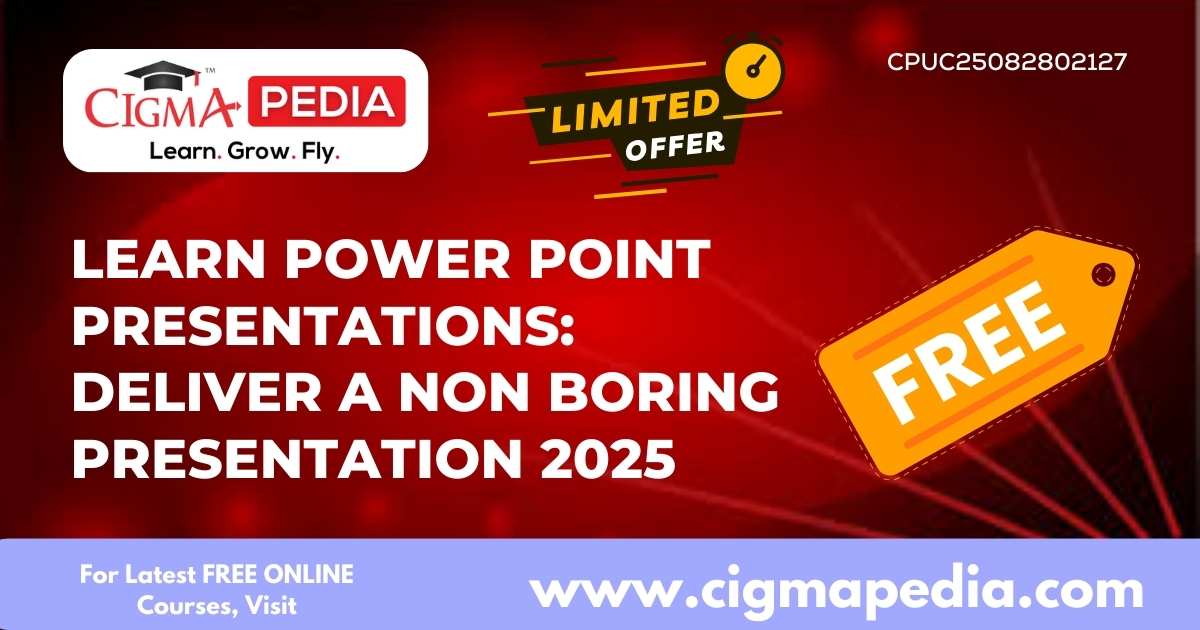 Learn Power Point Presentations: Deliver a Non Boring Presentation 2025 ...