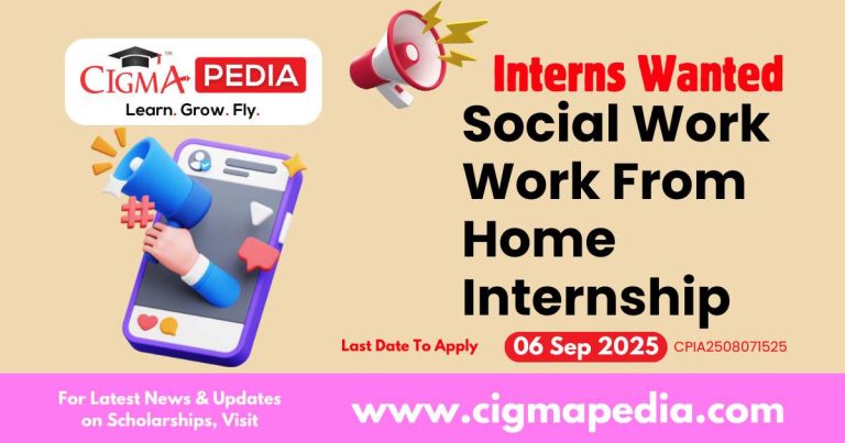 Social Work Work From Home Internship By Rural Development Society: How ...