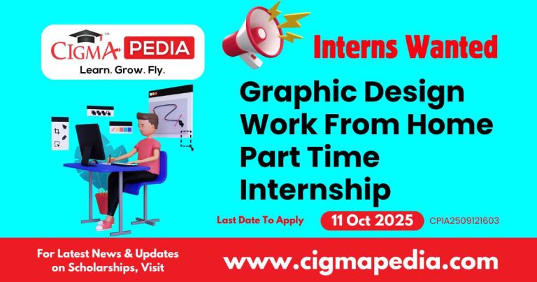 Graphic Design Work From Home Part Time Internship By Conscious ...