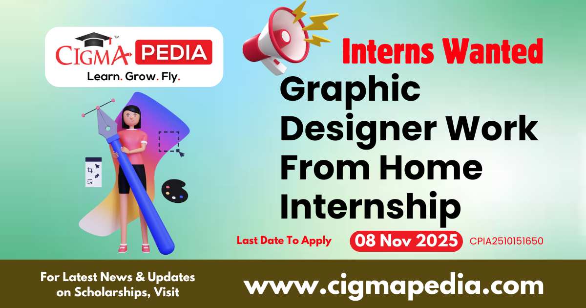 Graphic Designer Work From Home Internship By Creatiwise: How to Apply ...