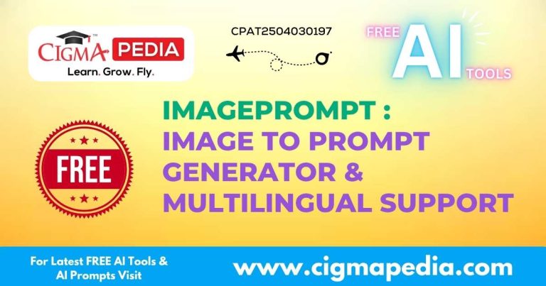 ImagePrompt: Elevating AI Image Generation with Expert Tools - CIGMA Pedia