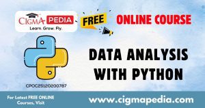 Data Analysis with Python (Free Online Course) - CIGMA Pedia