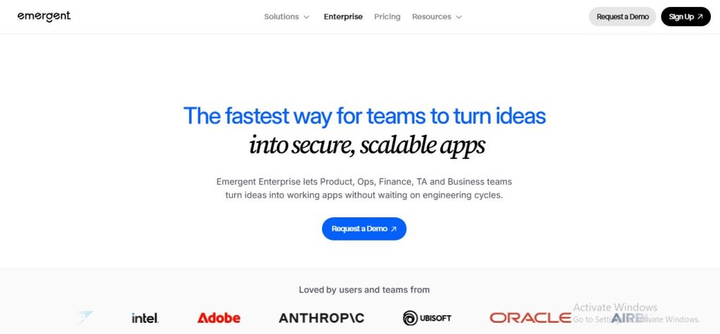 Emergent: Rapid Speed & Full Ownership - CIGMA Pedia