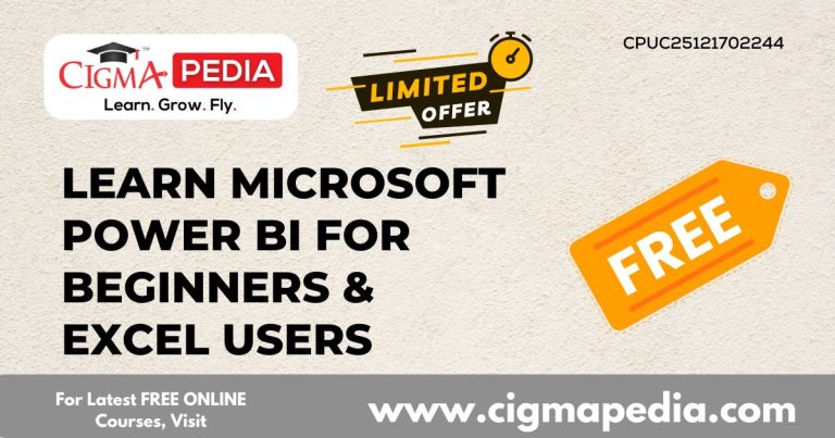 Learn Microsoft Power BI for Beginners & Excel Users (Free Udemy Course ...