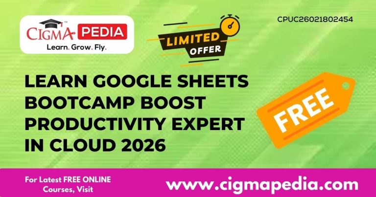 Learn Google Sheets Bootcamp Boost Productivity Expert in Cloud 2026 ...