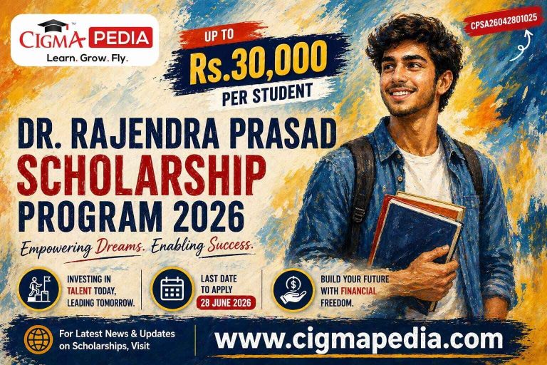 Dr. Rajendra Prasad Scholarship Program 2026 for Class 11th and PG ...